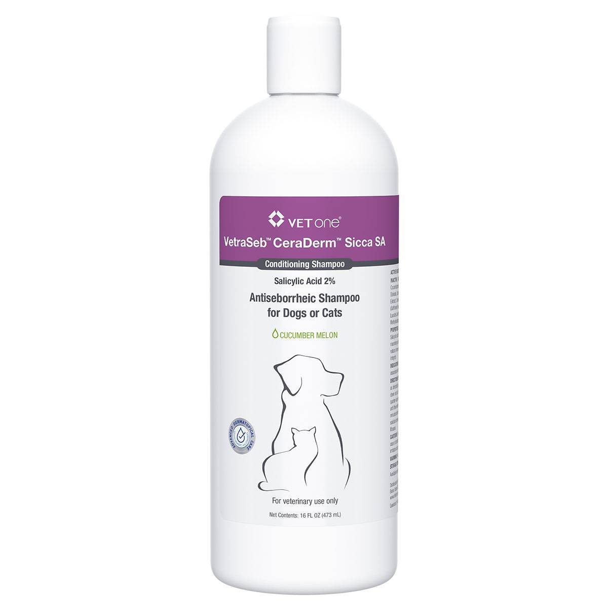 VetraSeb CeraDerm Sicca SA for Dogs and Cats - Antiseborrheic | VetRxDirect