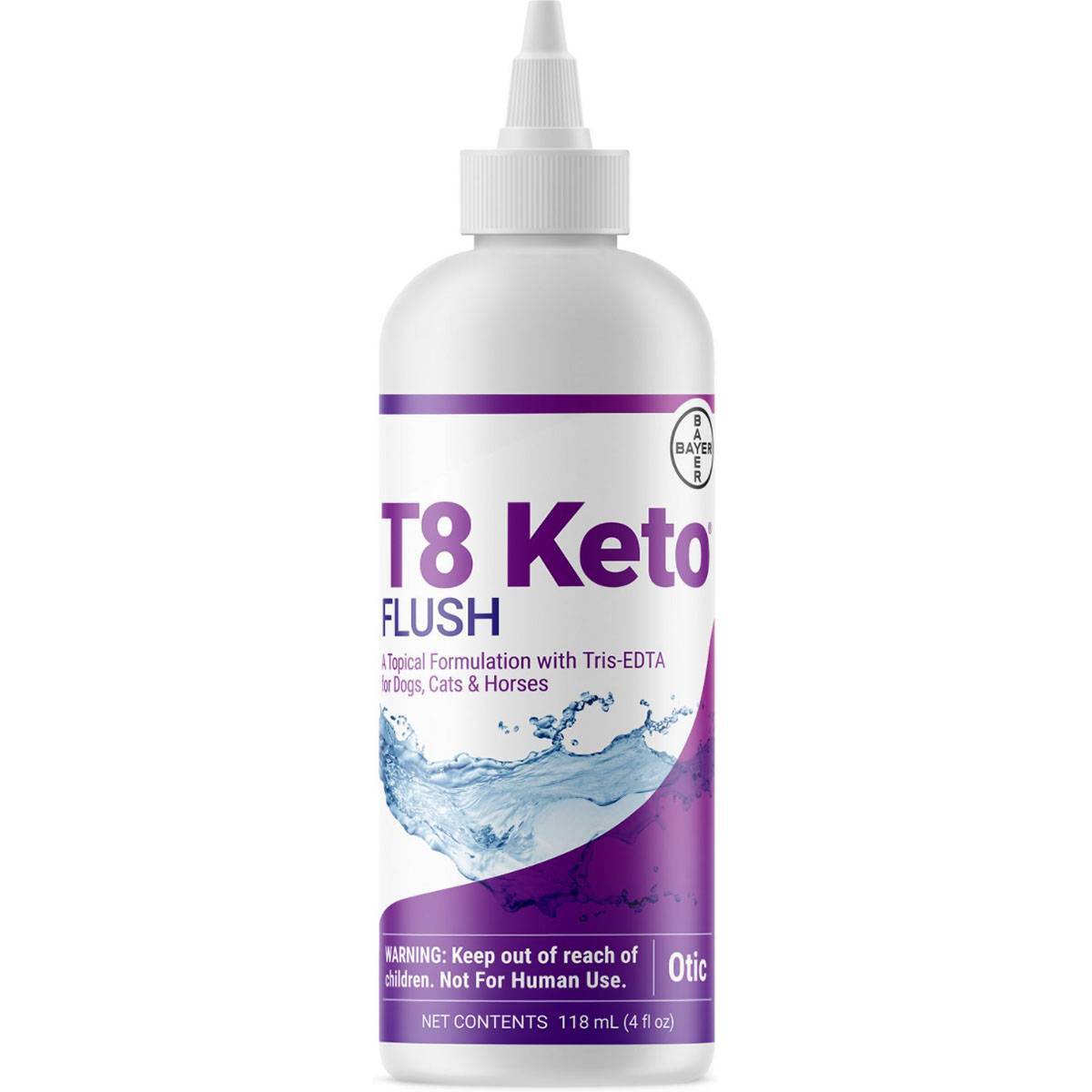 T8 Keto Flush for Dogs and Cats - Ketoconazole and Tris-EDTA ...