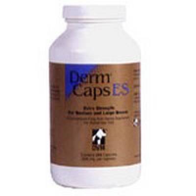 Derm Caps® ES: 60, 250, 500 Count Bottles for Dogs