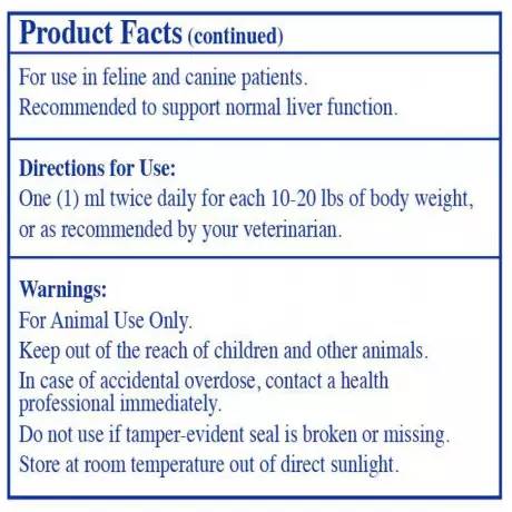Hepato Support - Supports Normal Liver Function in Dogs and Cats ...