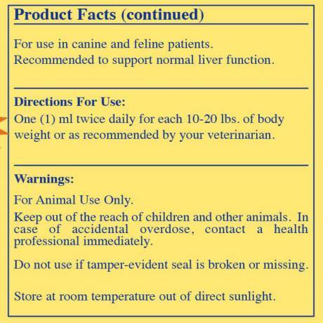 Hepato Support - Supports Normal Liver Function in Dogs and Cats ...