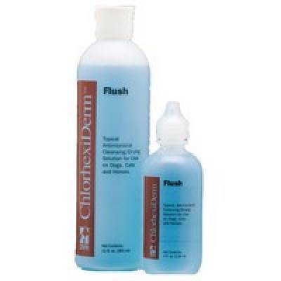Chlorhexiderm Flush Solution for Dogs and Cats
