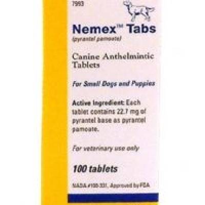 Buy Nemex Tabs: Pyrantel Pamoate Dewormer for Dogs - VetRxDirect
