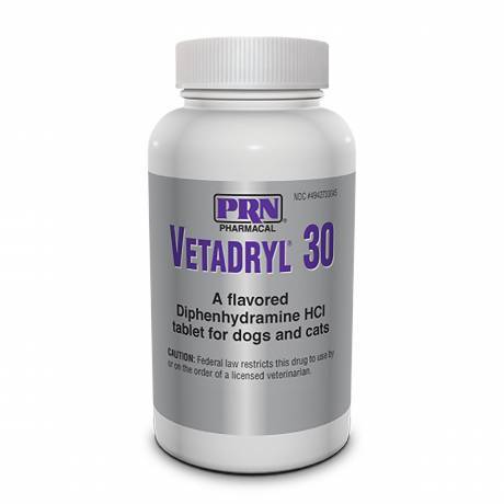 Vetadryl: Diphenhydramine for Veterinary Use - VetRxDirect