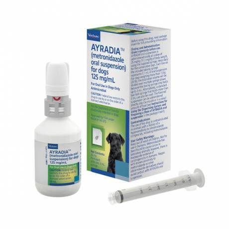 AYRADIA (metronidazole) Oral Suspension for Dogs | VetRxDirect