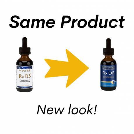 Rx D3 for Dogs and Cats - Pure Vitamin D3 | VetRxDirect.Pharmacy