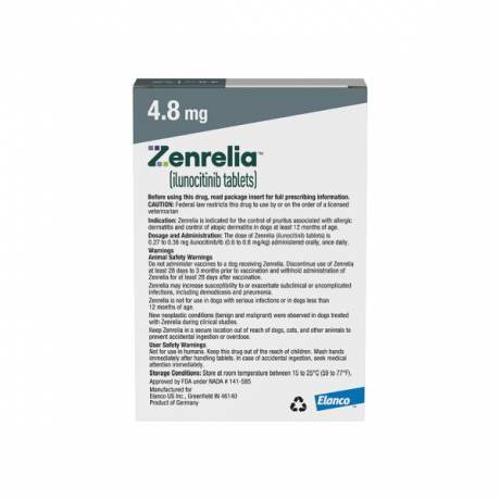 Zenrelia (ilunocitinib) Allergy Relief Tablets for Dogs | VetRxDirect