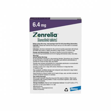 Zenrelia (ilunocitinib) Allergy Relief Tablets for Dogs | VetRxDirect