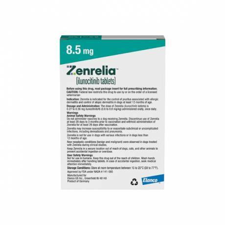 Zenrelia (ilunocitinib) Allergy Relief Tablets for Dogs | VetRxDirect