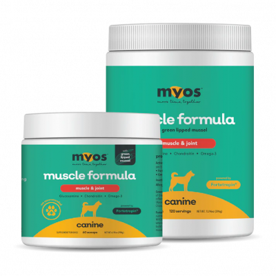 MYOS Muscle and Joint - Fortetropin and Green Lipped Mussel for Dogs ...