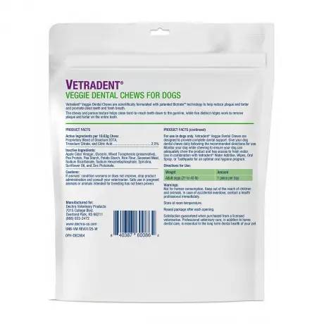 Vetradent Veggie Dental Chews for Dogs | VetRxDirect