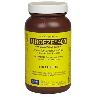 Uroeze: Ammonium Chloride Pet Urinary Acidifier - VetRxDirect