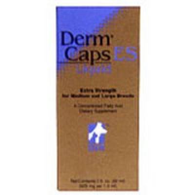 Derm Caps Extra Strength Liquid: 2oz (60mL) For Dogs