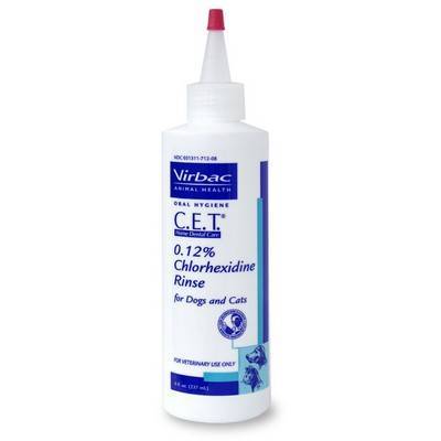 C.E.T. 0.12% Chlorhexidine Rinse for Dogs and Cats - VetRxDirect