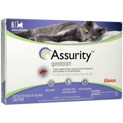 Assurity (spinetoram) Topical Flea Solution for Cats - VetRxDirect