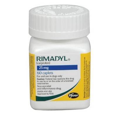 Rimadyl Caplet - Brand Name Carprofen Caplets | VetRxDirect