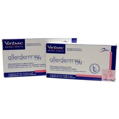 Allerderm Spot On: Essential Fatty Acids for Pets - VetRxDirect