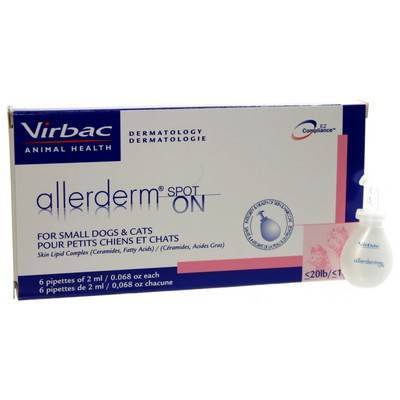 Allerderm Spot On: Essential Fatty Acids for Pets - VetRxDirect