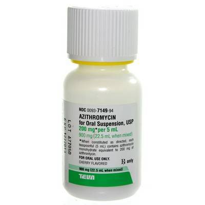 Buy Azithromycin: Oral Suspension Antibiotic for Cats and Dogs