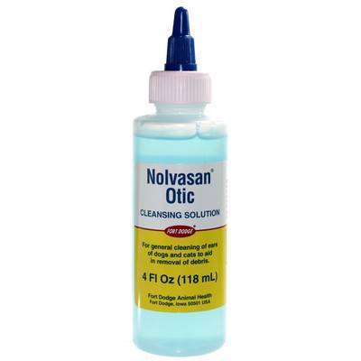 Nolvasan Otic - Ear Cleansing Solution | VetRxDirect