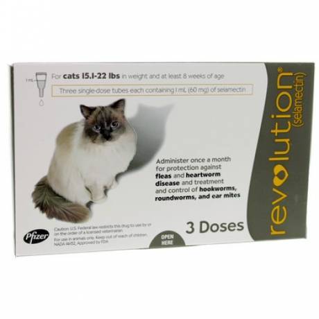 Revolution for Cats - Heartworm/Flea Med | VetRxDirect
