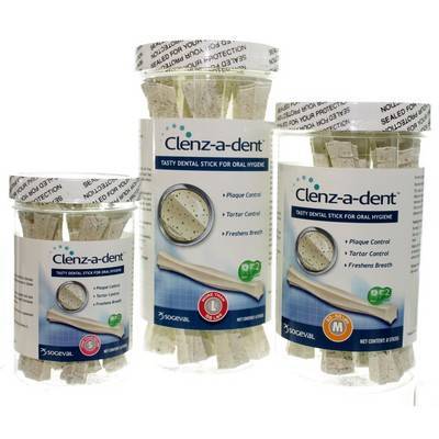 Clenz-A-Dent Dog Bones: Dental Chews for Dogs - VetRxDirect