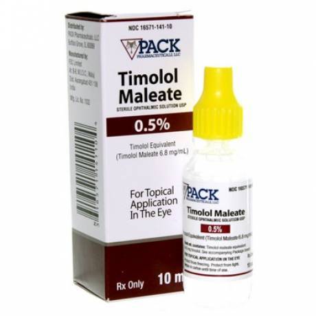 Timolol Maleate Ophthalmic Solution, 0.5% For Glaucoma in Pets