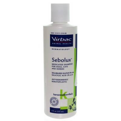 Sebolux: Medicated Shampoo for Dogs and Cats - Virbac