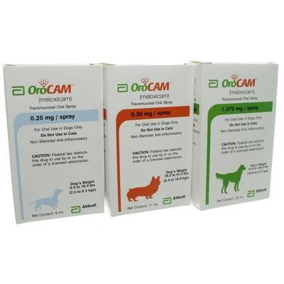OroCam: Meloxicam Oral Spray NSAID for Dogs - VetRxDirect | 1.075mg ...