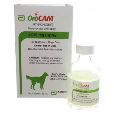 OroCam: Meloxicam Oral Spray NSAID for Dogs - VetRxDirect | 1.075mg ...