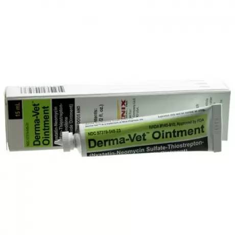 Derma-Vet: Antibiotic, Antifungal Ointment for Pets - VetRxDirect