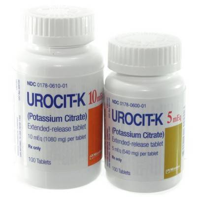 Buy Urocit-K: Potassium Citrate - Kidney Stones in Dogs and Cats