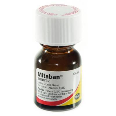 Mitaban: Amitraz - Mange Treatment for Dogs - VetRxDirect