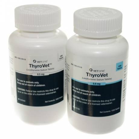 ThyroVet - Levothyroxine Tablets for Dogs | VetRxDirect | 0.5mg Tablet