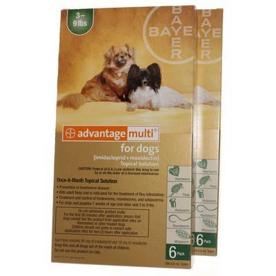 Advantage Multi for Dogs - Heartworm/Flea Med | VetRxDirect | 88.1-110 ...