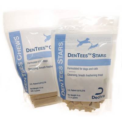 DenTees: Dentacetic Stars and Chews - DermaPet - VetRxDirect