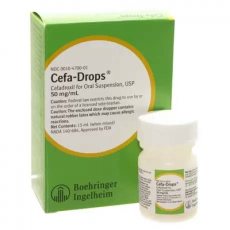 Cefa-Drops - Oral Cefadroxil for Pets | VetRxDirect