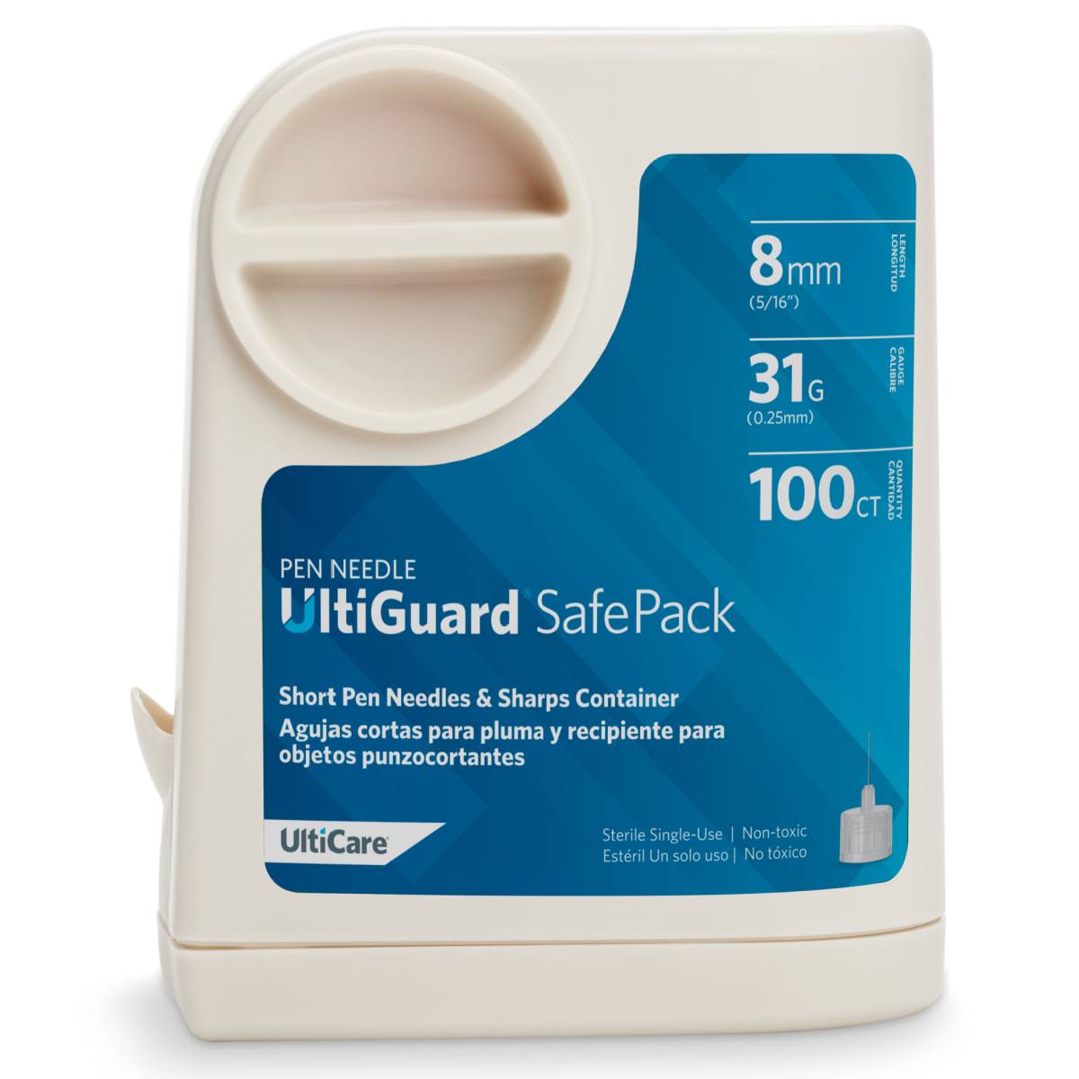 Insulin Pen Needles | Ulticare VetRx, 1/2 Inch, 29G, 100ct, Sharps ...