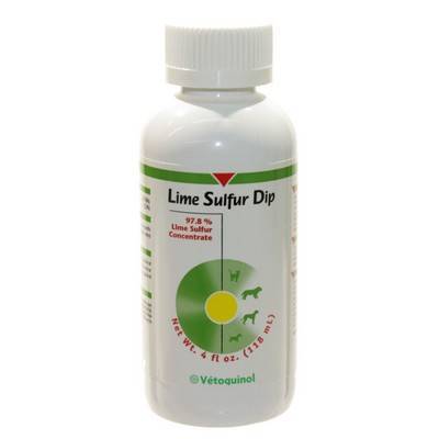 Lime Sulfur Dip for Dogs and Cats - 4oz Concentrate | VetRxDirect Pharmacy