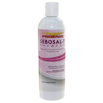 Sebosal-T Shampoo: Antiseborrheic/Antipruritic Shampoo for Dogs