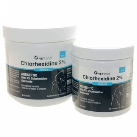 Chlorhexidine 2% Ointment - Pet Antiseptic | VetRxDirect | 7oz Tub
