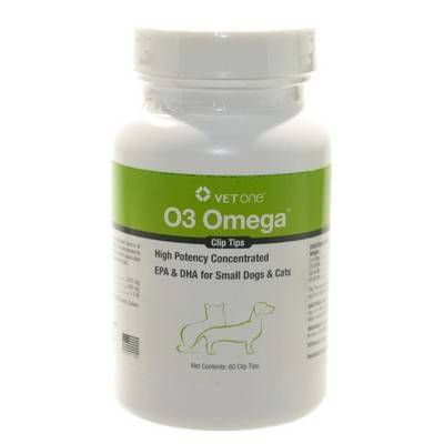 O3 Omega - Fatty Acids for Pets | VetRxDirect Pharmacy | 60 Clip Tips ...