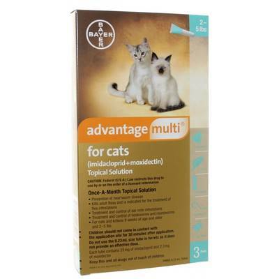 Advantage Multi for Cats - Heartworm/Flea Med | VetRxDirect