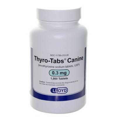 Thyro-Tabs Canine - FDA Approved Levothyroxine | VetRxDirect