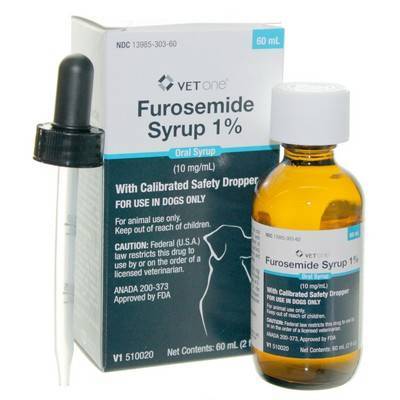Furosemide: Diuretic for Cats and Dogs | VetRxDirect | 10mg/mL, 60mL ...