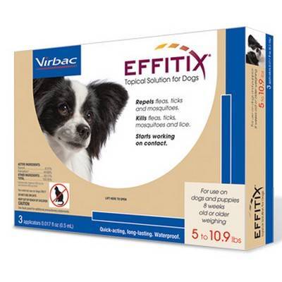 Effitix: Topical Flea, Tick Control for Dogs | VetRxDirect