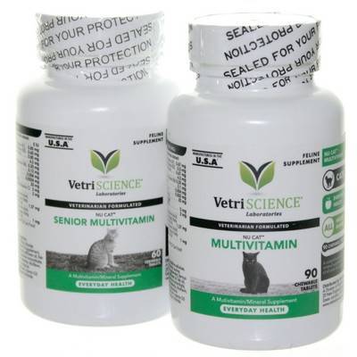 Nu Cat - Vitamin/Mineral Supplement for Cats | VetRxDirect | 240 ...