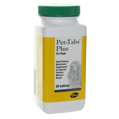 Pet-Tabs Plus - Vitamin and Mineral for Dogs | VetRxDirect | 180 Tablets